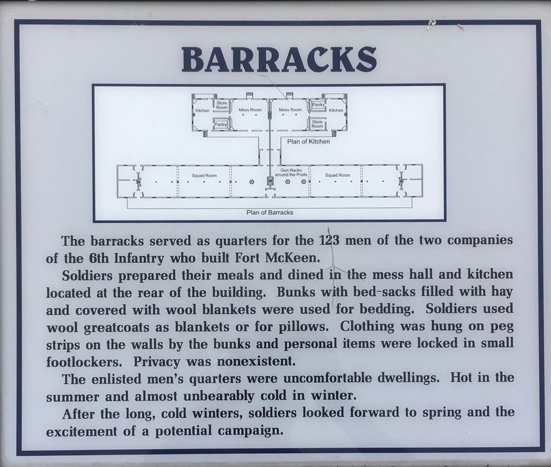 Barracks Historical Marker
