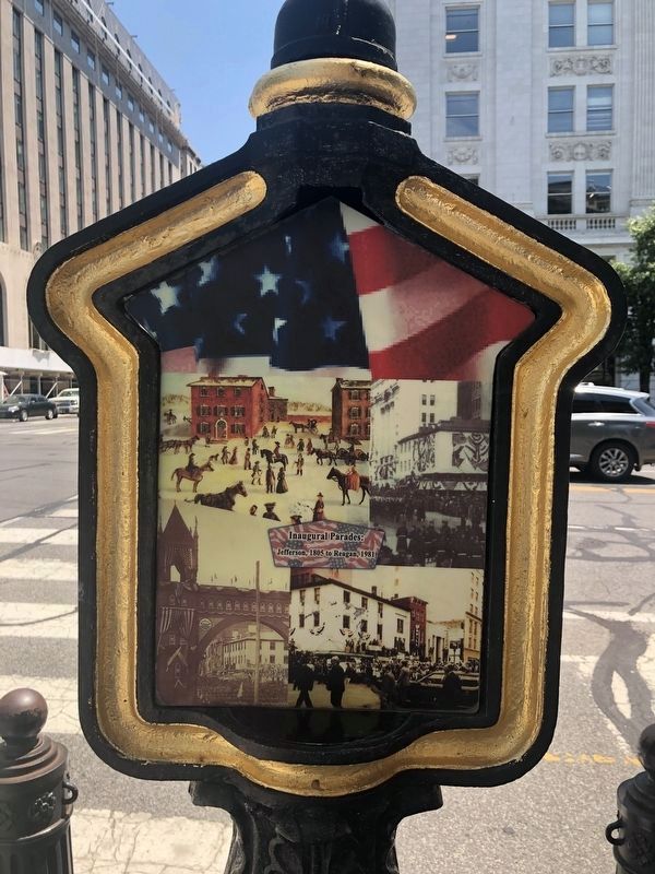 The Inaugural Parade Tradition Historical Marker