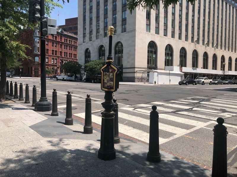 The Inaugural Parade Tradition Historical Marker