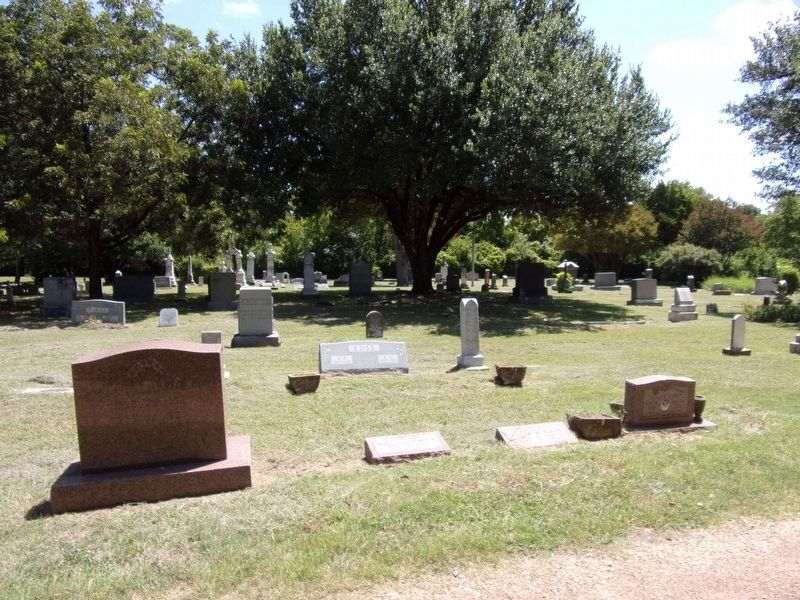 Wheatland Cemetery Historical Marker