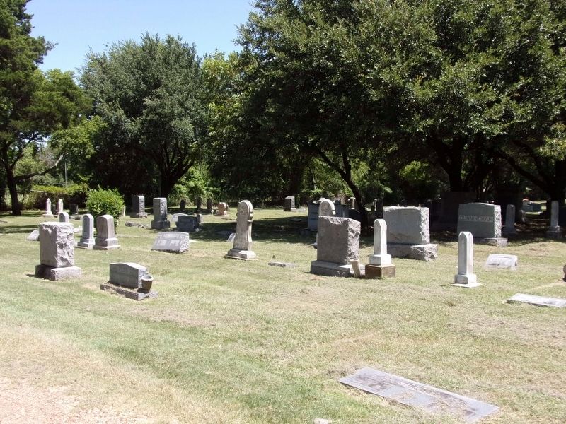 Wheatland Cemetery Historical Marker