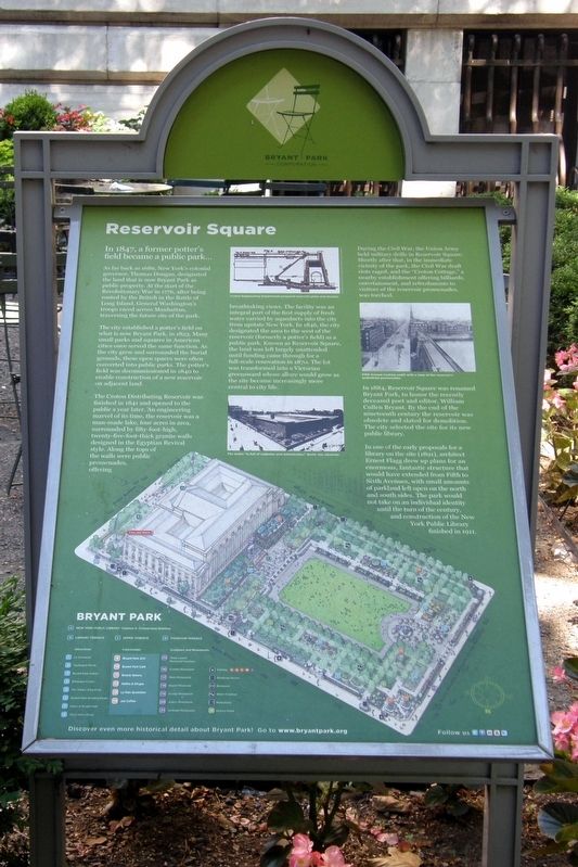 Reservoir Square Historical Marker