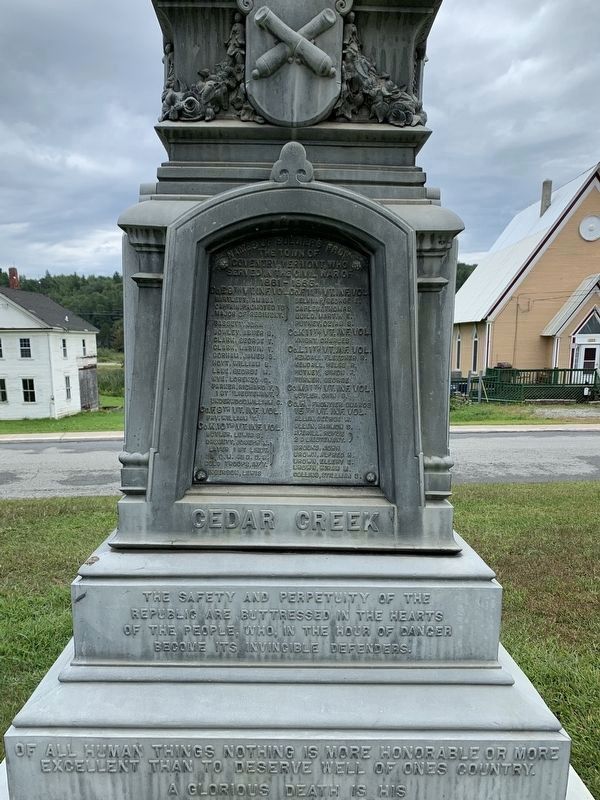 Coventry Civil War Monument, a War Memorial