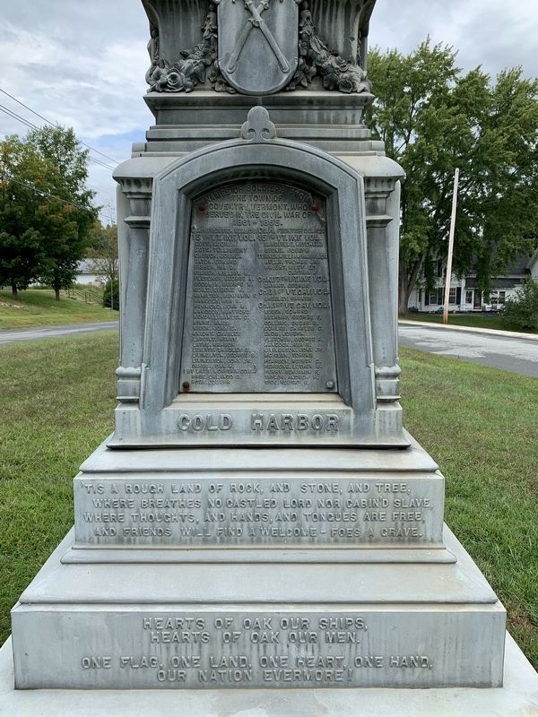 Coventry Civil War Monument, a War Memorial