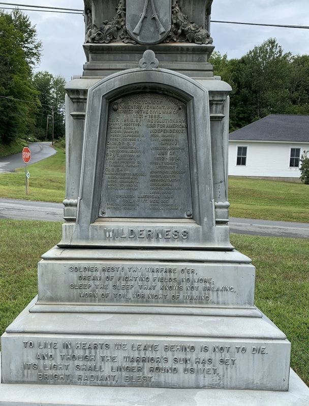 Coventry Civil War Monument, a War Memorial