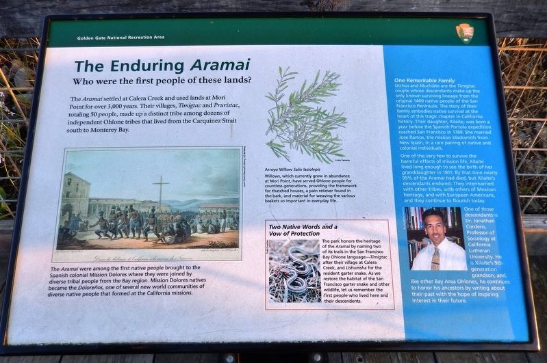 The Enduring Aramai Historical Marker
