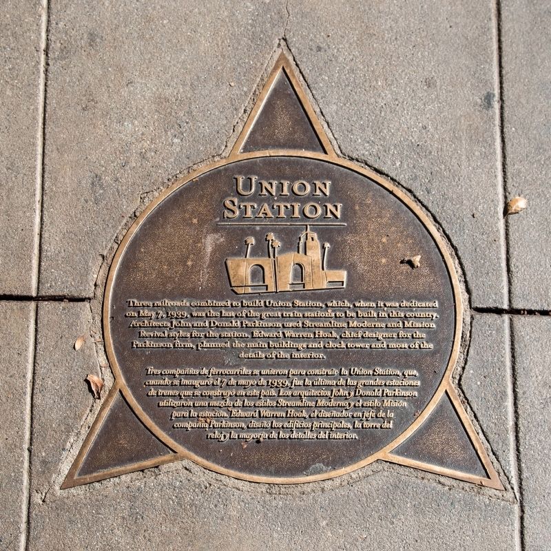 Union Station Historical Marker
