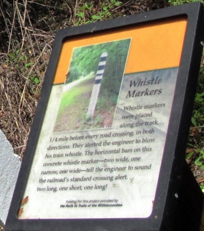 Whistle Markers Historical Marker