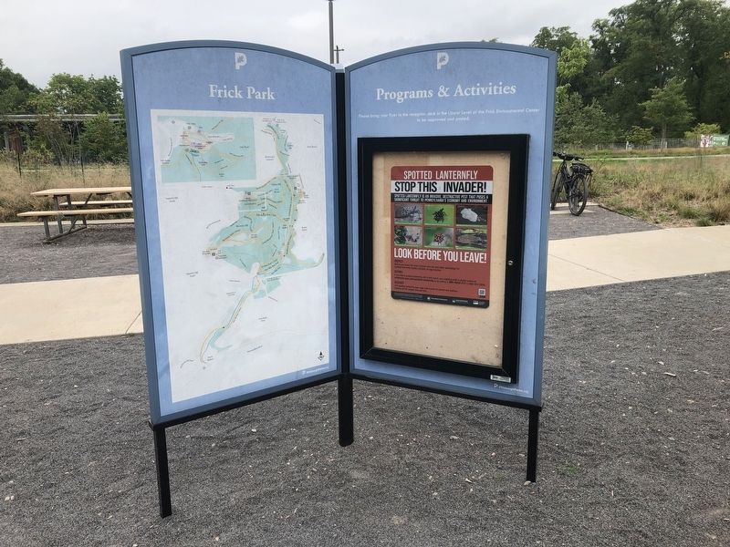 Frick Park Today Historical Marker