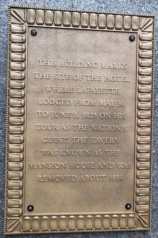This Building Marks Historical Marker