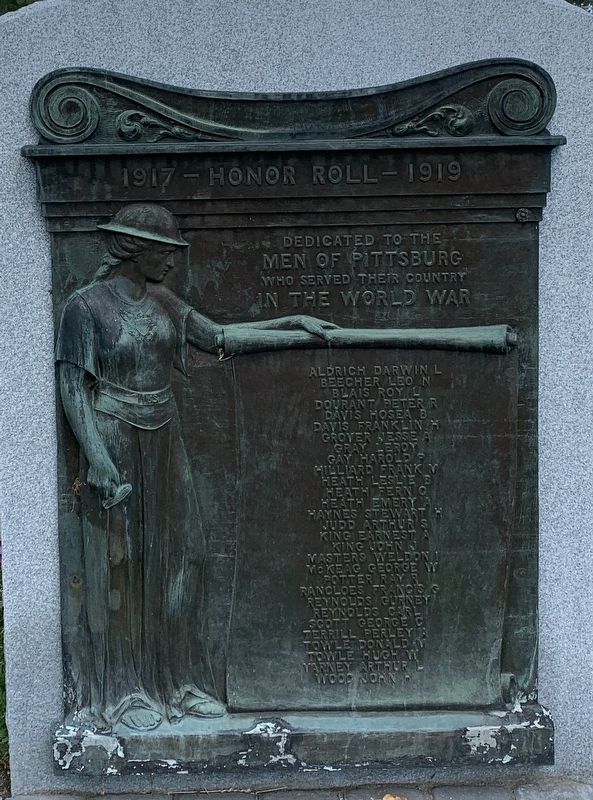 Pittsburg Honor Roll, a War Memorial