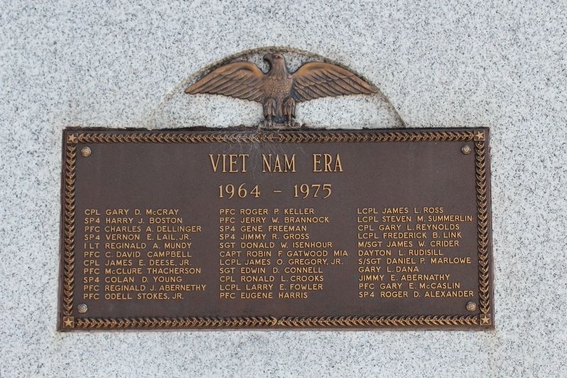 Catawba County War Memorial, a War Memorial
