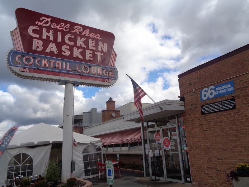 Dell Rhea's Chicken Basket Historical Marker