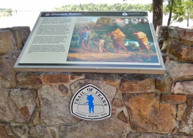 Choctaw Nation Historical Marker