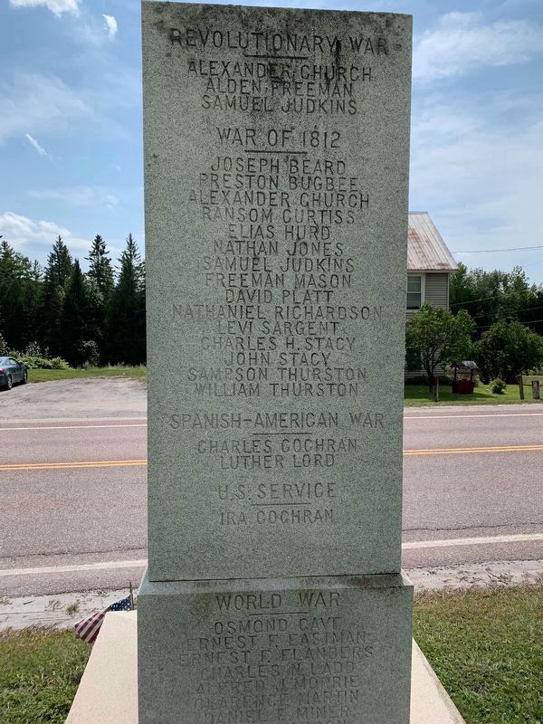 Town of Orange War Memorial, a War Memorial