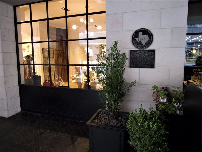 Adolphus Hotel Historical Marker