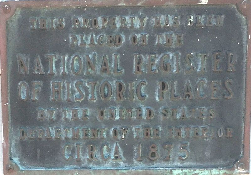 The Abby Historical Marker