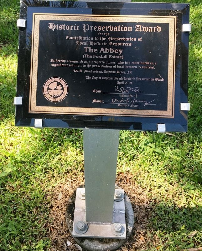 The Abby Historical Marker