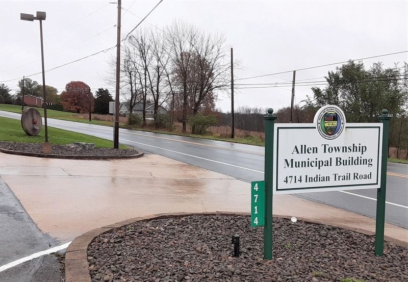 The Mills of Allen Township Historical Marker