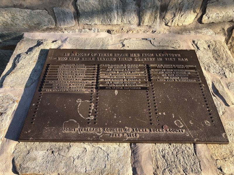 Levittown Veterans Memorial, a War Memorial