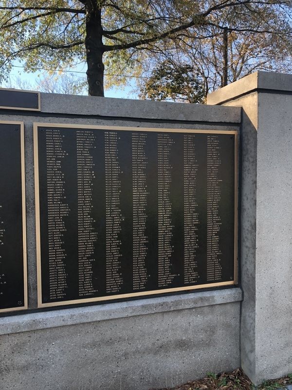 Pottstown World War II Memorial Historical Marker