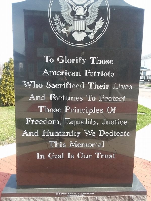 American Patriots Memorial, a War Memorial