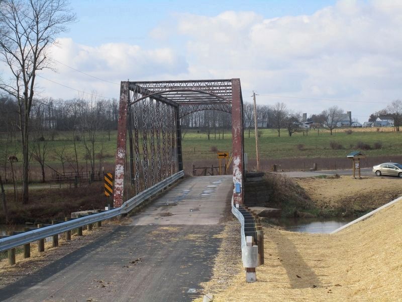 1882 Whipple Through Truss Bridge Historical Marker