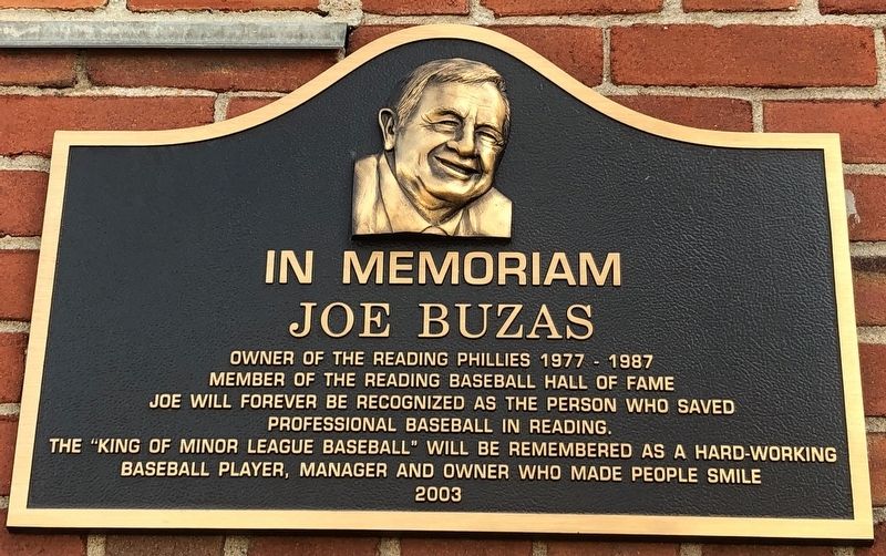 Joe Buzas Historical Marker