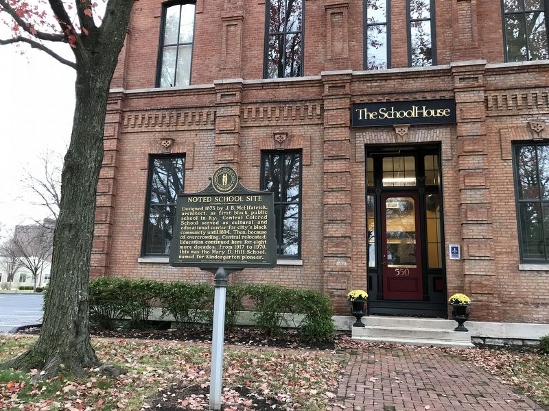 Noted School Site Historical Marker