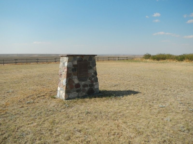 Whoop Up Trail Historical Marker