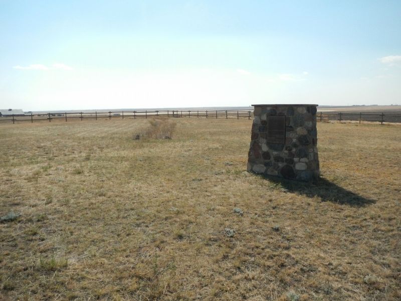 Whoop Up Trail Historical Marker