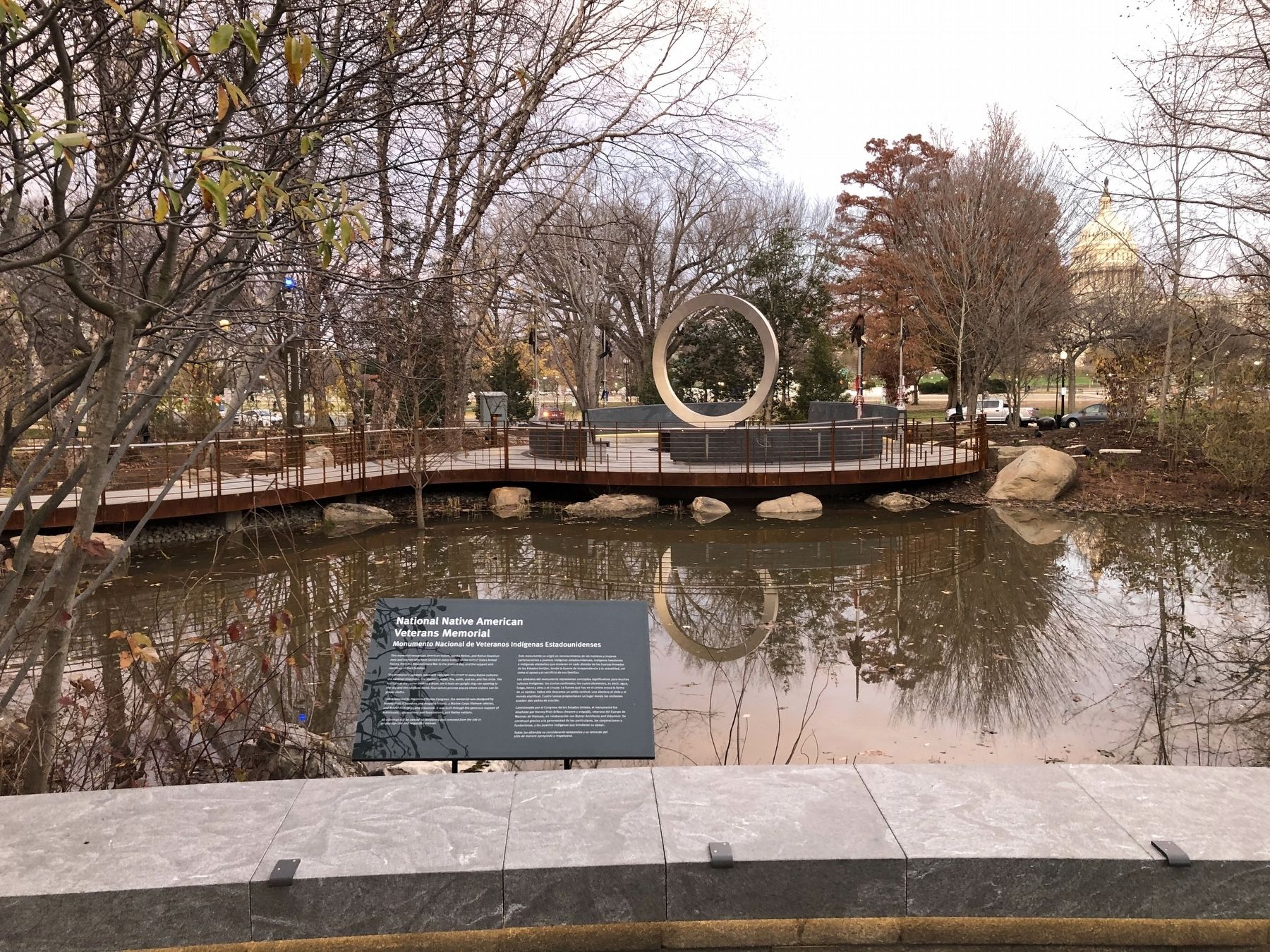 National Native American Veterans Memorial, a War Memorial