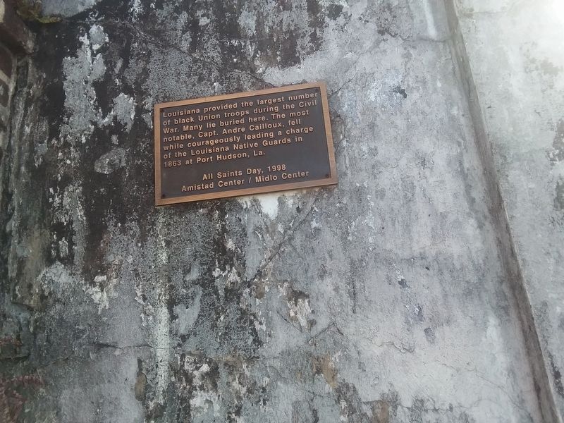 Capt. Andre Caillioux Historical Marker