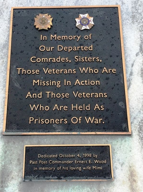 VFW Veterans Memorial, a War Memorial