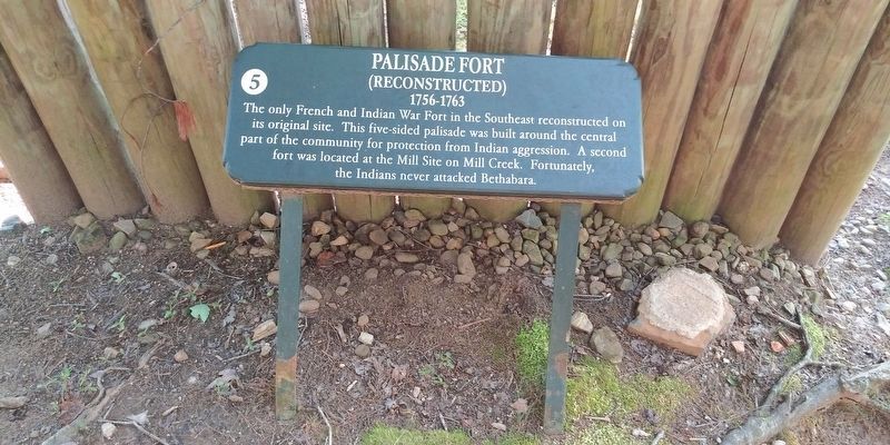 Palisade Fort Historical Marker