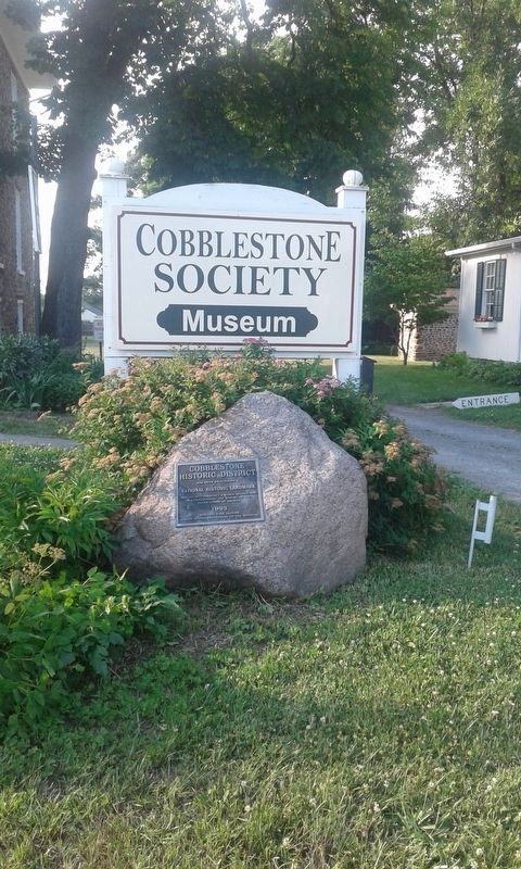 Cobblestone Historic District Historical Marker