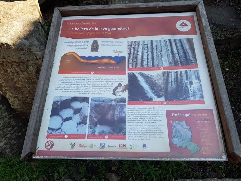 The Beauty of Geometric Lava Historical Marker