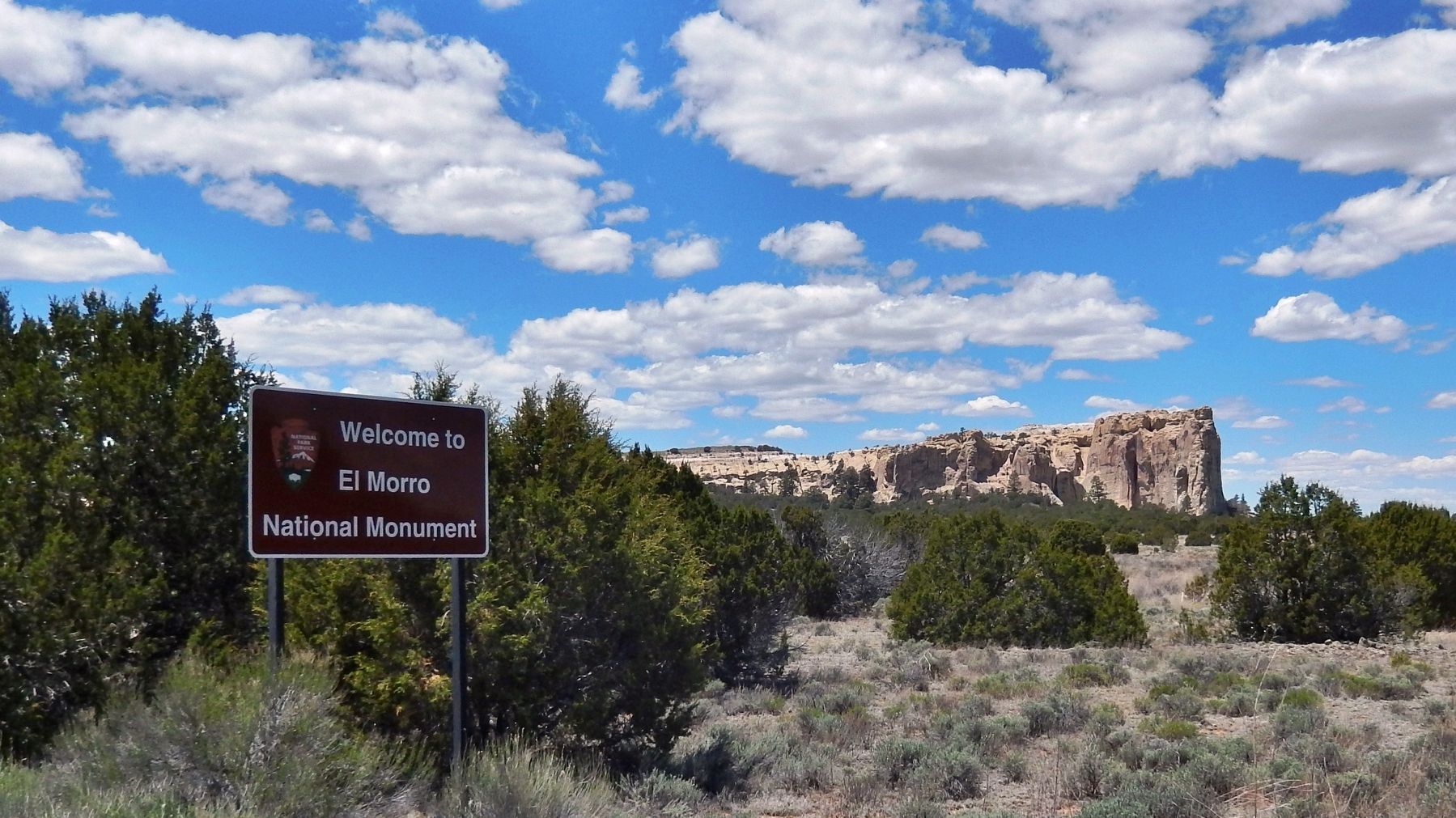 Welcome to El Morro Historical Marker
