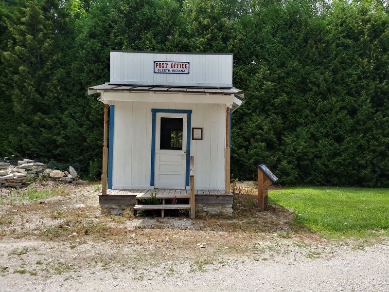 Sleeth Post Office was at McCoy's Station on the Monon R.R. Historical ...