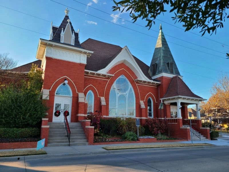 First United Methodist Church of McKinney Historical Marker