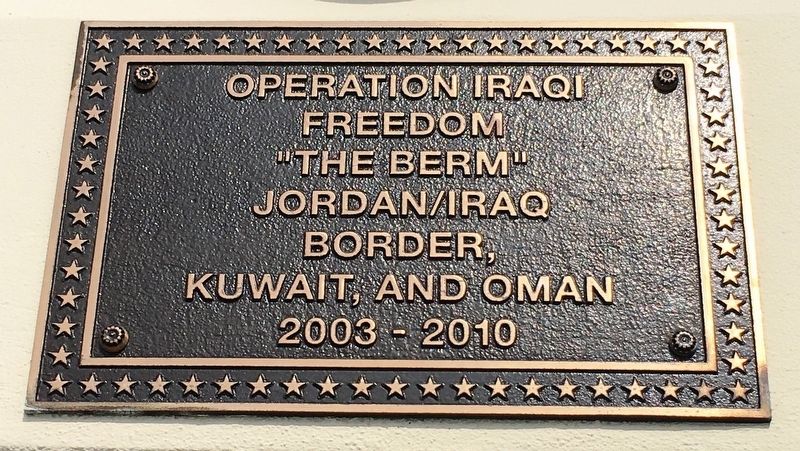 Operation Iraqi Freedom, a War Memorial