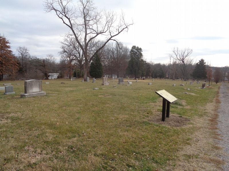 Father Dickson Cemetery Historical Marker