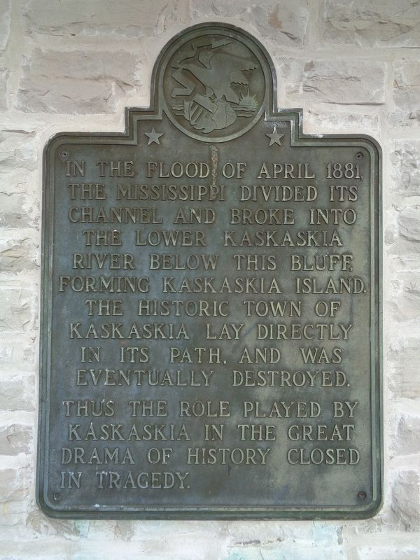 Kaskaskia Island Historical Marker