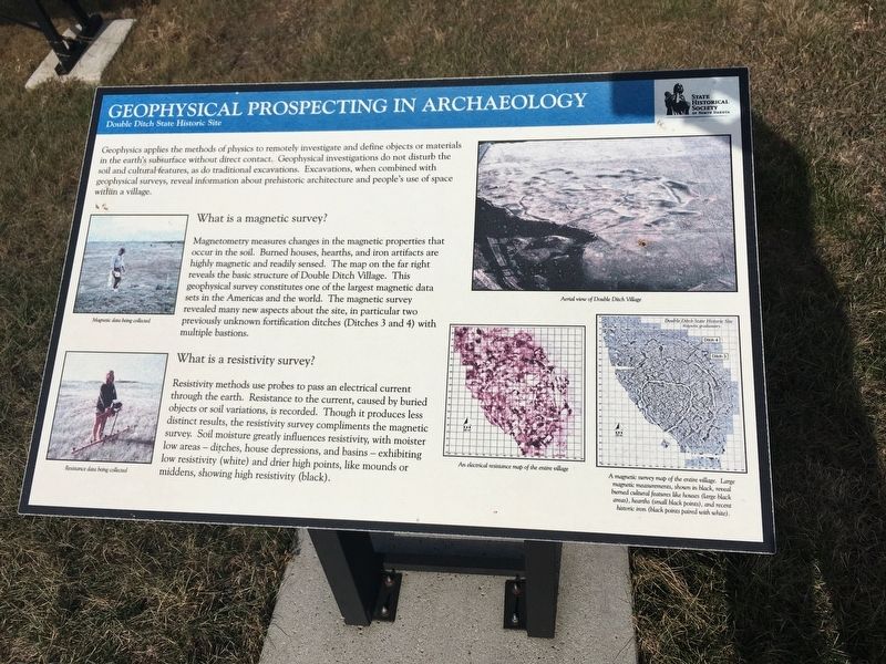 Geophysical Prospecting in Archaeology Historical Marker