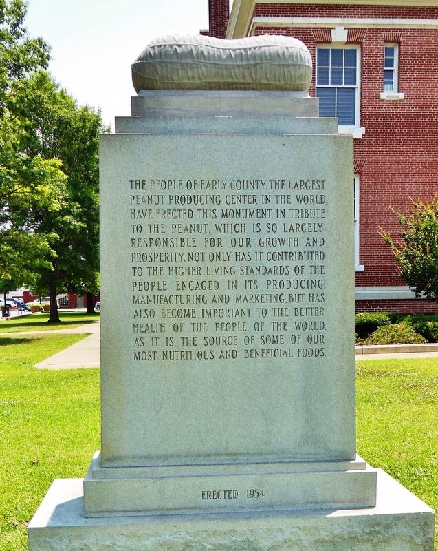 Early County Peanut Monument Historical Marker