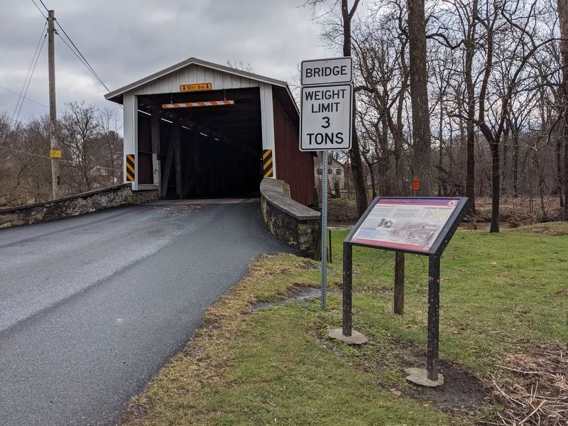 Kauffman's Distillery Bridge Historical Marker