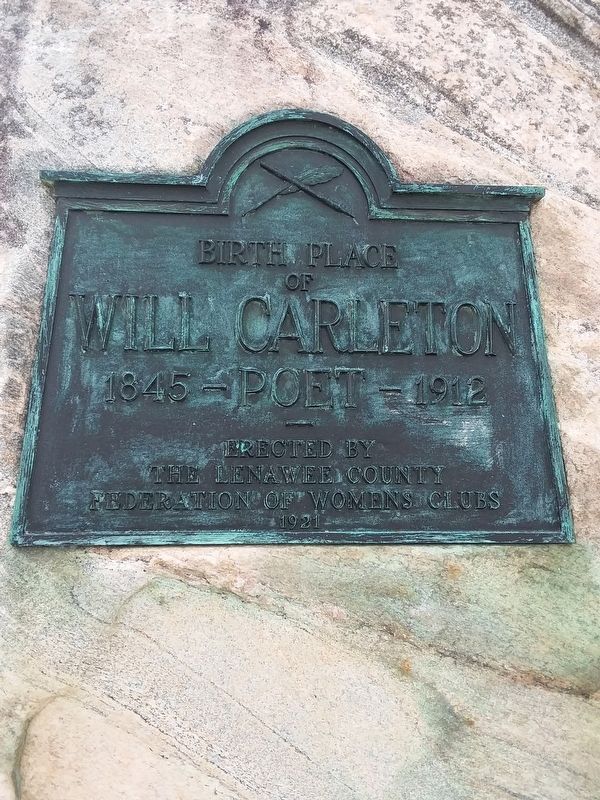 Birth Place of Will Carleton Historical Marker