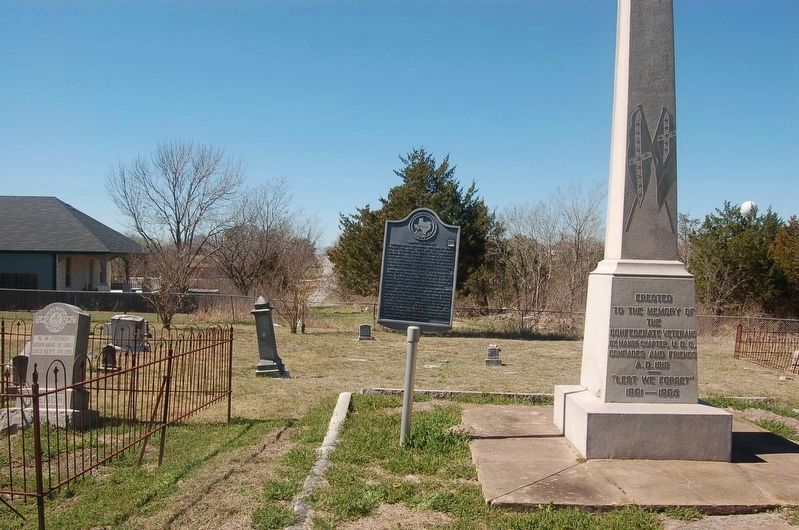 Manor Cemetery Historical Marker
