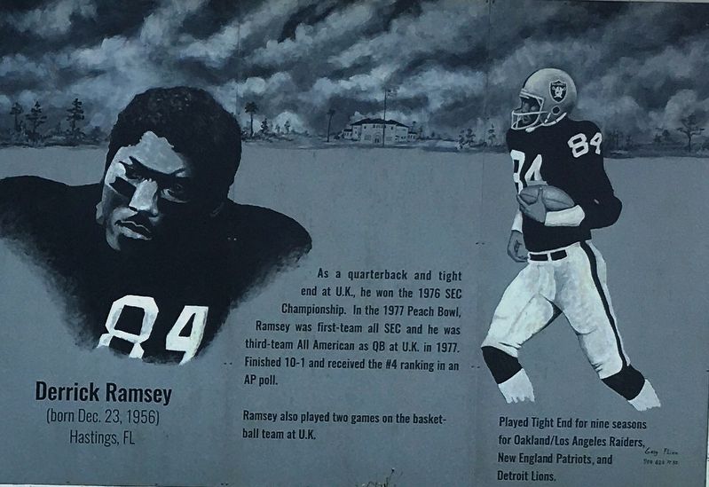 Derrick Ramsey Historical Marker