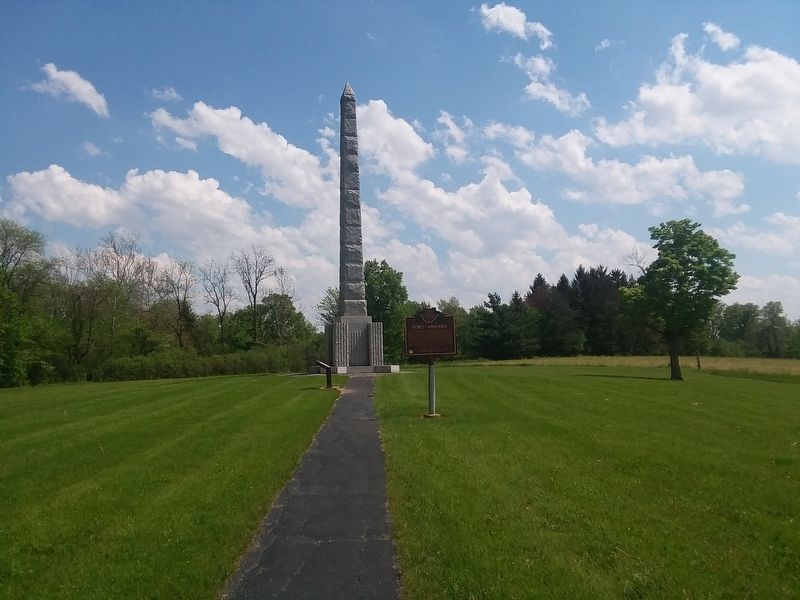 Fort Amanda Monument Historical Marker